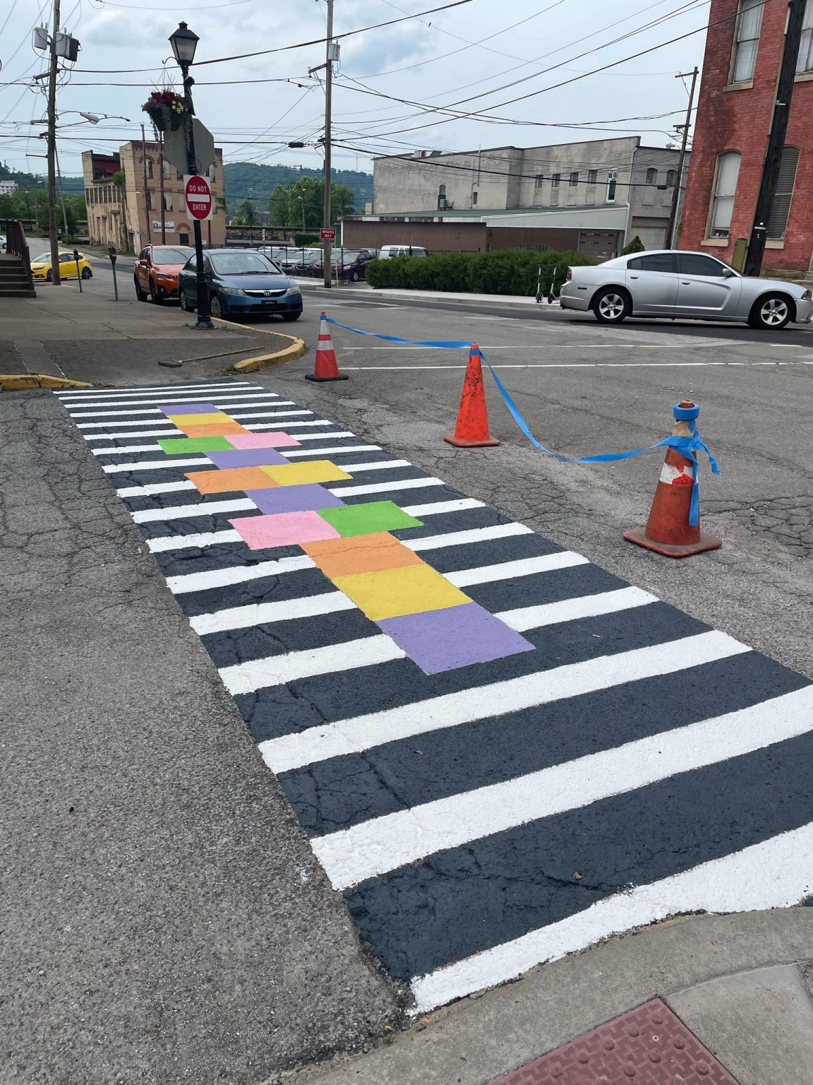 New Creative Crosswalks Brighten Up Centre Market - Weelunk