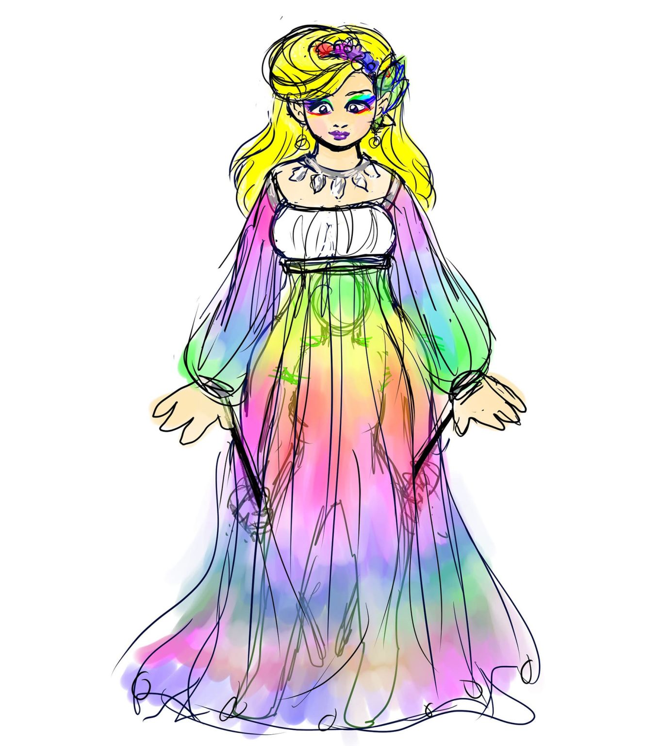 ‘Great Rainbow Fairy’ Puppet Makes Appearance at Pride Festival - Weelunk