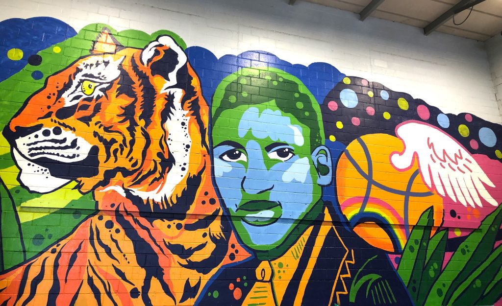 Vondel Bell's Latest Mural Celebrates Literary and Science Icons at ...