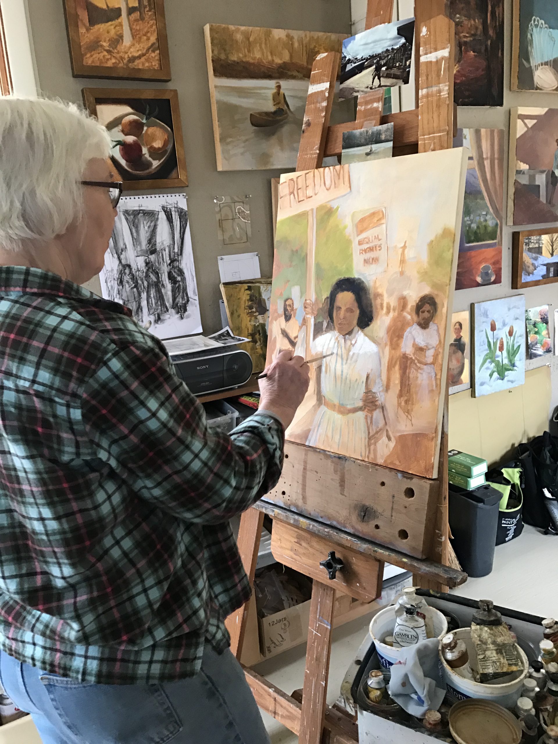 Wheeling Women Artists: Pat Jacobson - Weelunk