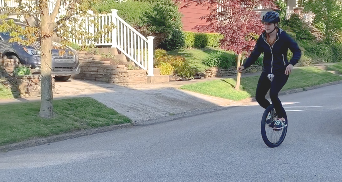 Corey Kidd Finds Balance During COVID-19 … On a Unicycle - Weelunk