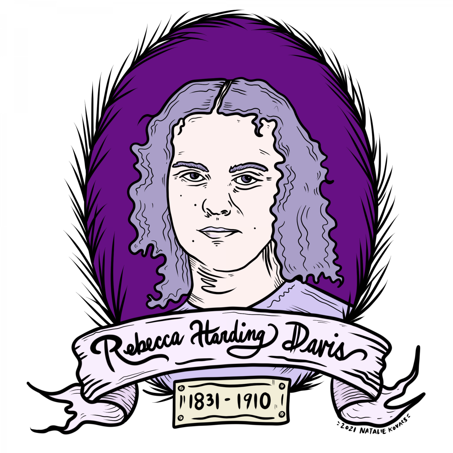 COMIC: Rebecca Harding Davis - A True Pioneer - Weelunk