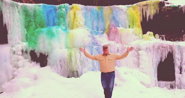 Meet The Man Who Turns Oglebay's Waterfall Into Art - Weelunk