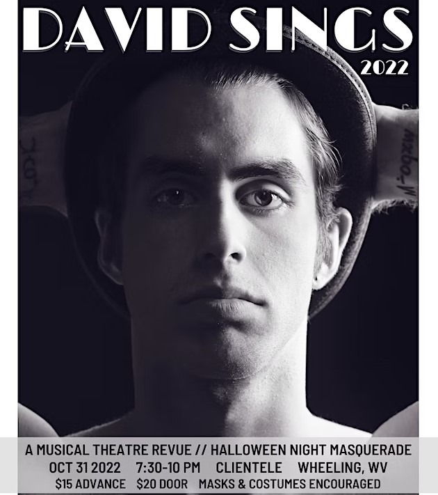 David Sings 2022: Musical Revue and Halloween Night Masquerade at ...