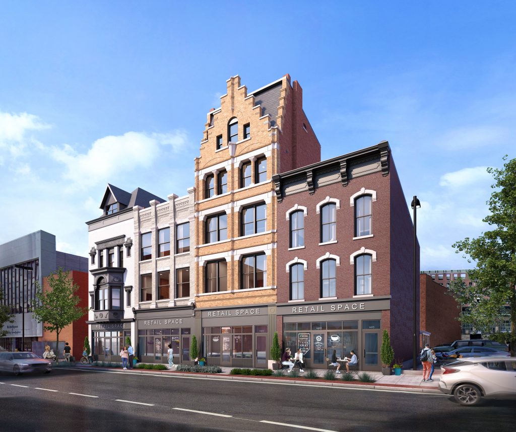 Renderings Unveiled for the Revitalized 1400 Market Block - Weelunk
