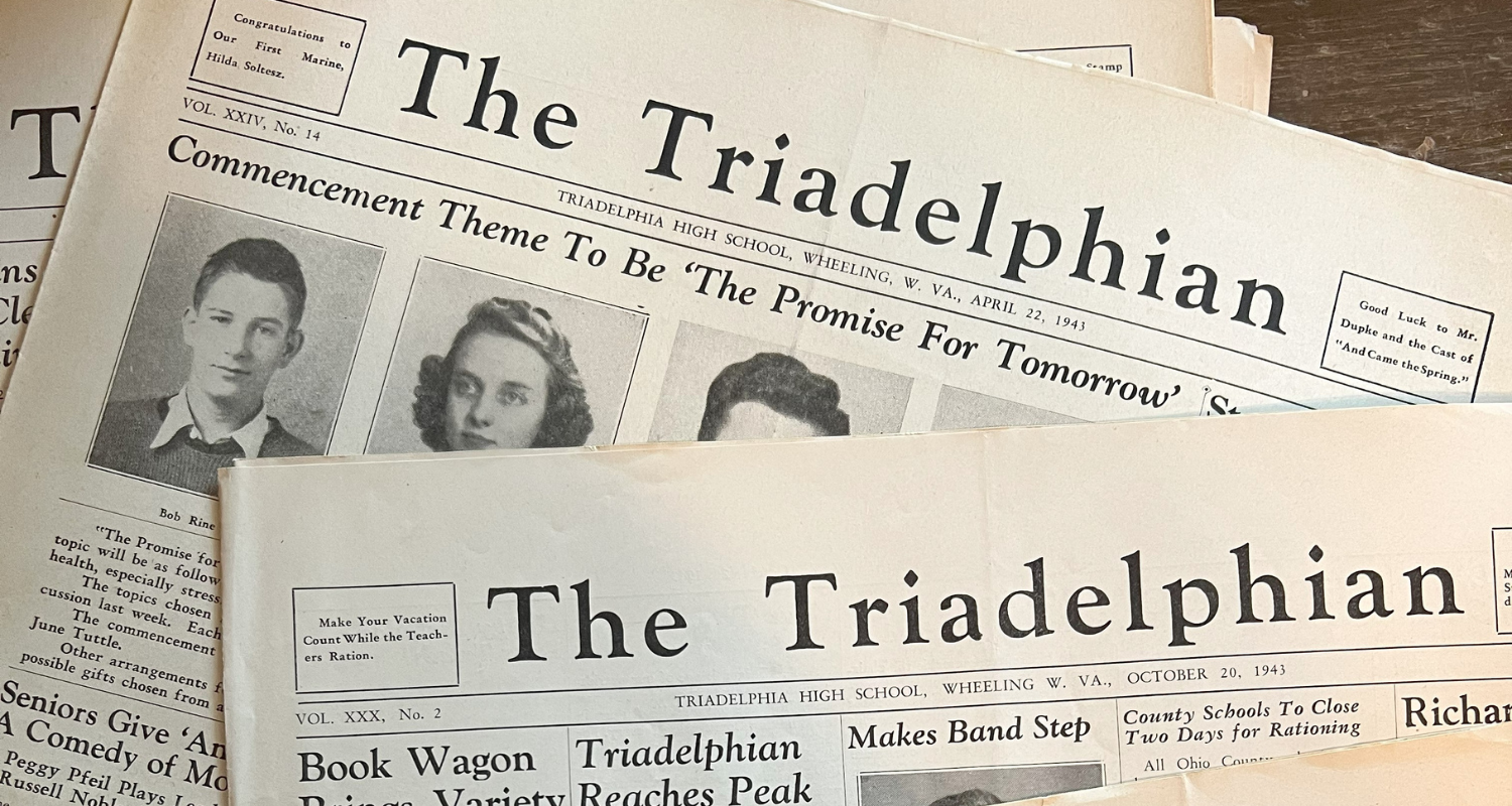 Step Back in Time With Vintage Wheeling School Memorabilia - Weelunk