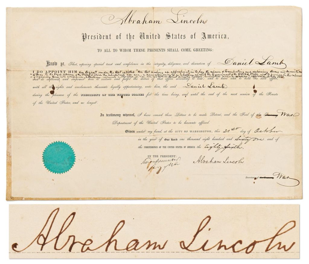Would You Bid on This Nearly Twenty Thousand Dollar Document About ...