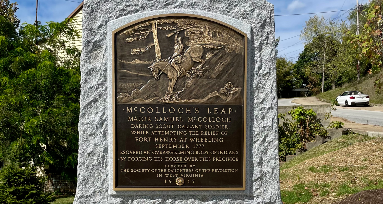 McColloch's Leap: Historic Revolutionary War Monument Restored in ...