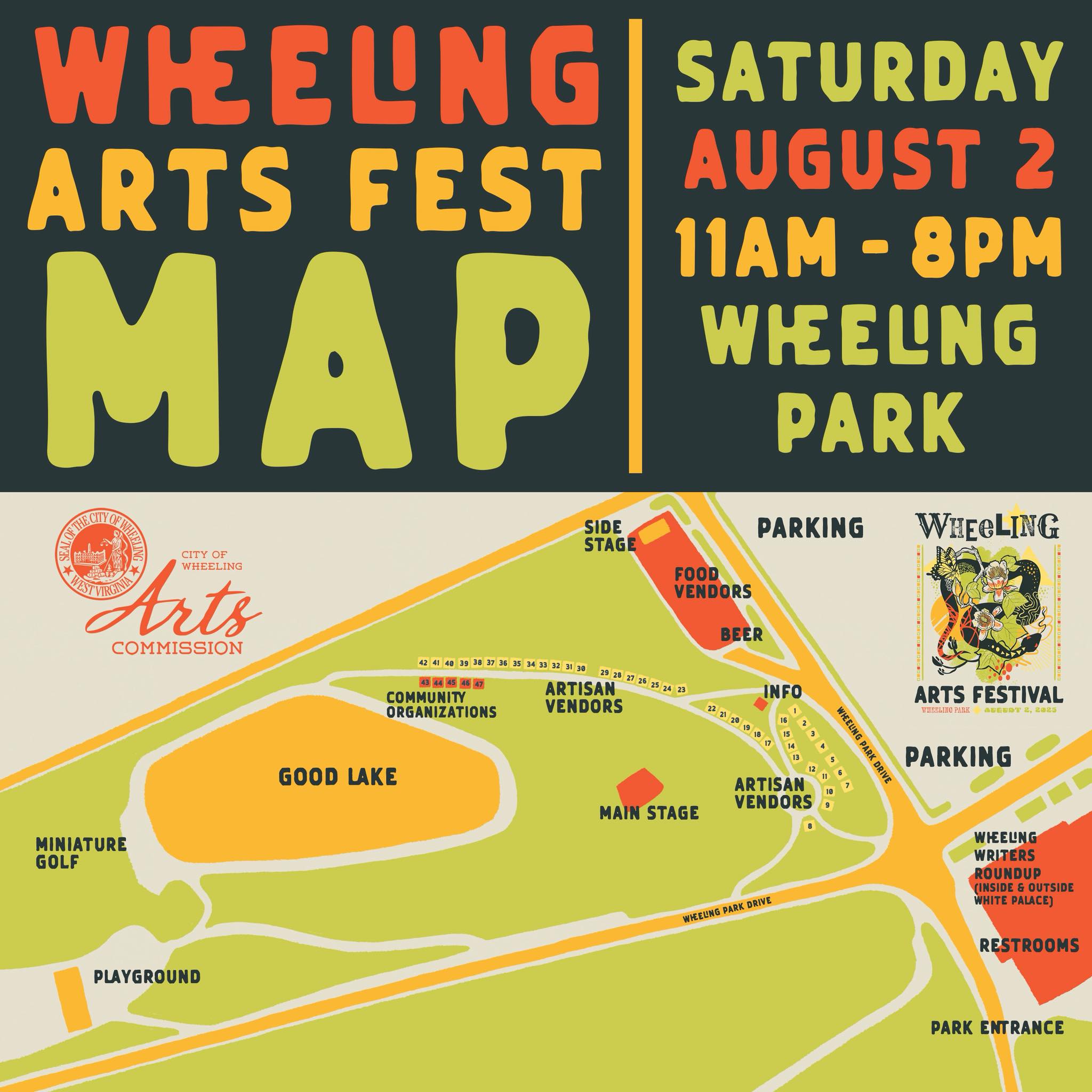 2025 Wheeling Arts Fest Set for Aug. 2nd - Weelunk